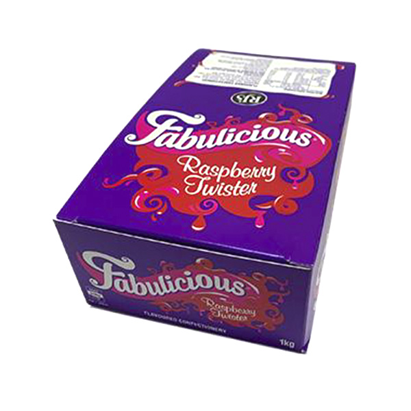 Wonka Raspberry Twisters | Ross's Quality Nuts & Lollies