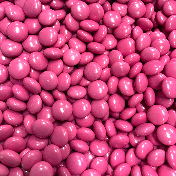 Pink Chocolate Buttons | Ross's Quality Nuts & Lollies