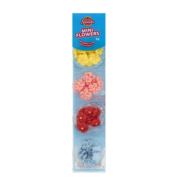 Dollar Sweets – Mini Flowers | Ross's Quality Nuts & Lollies