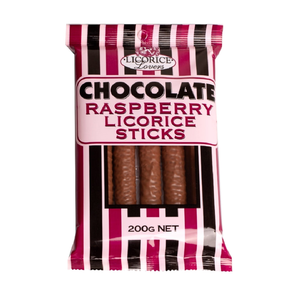 Chocolate Coated Licorice Flavoured Logs | Ross's Quality Nuts & Lollies